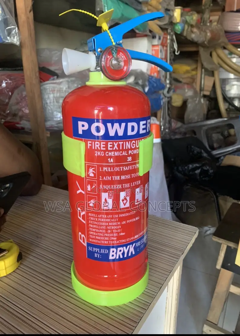 2kg Car Fire Extinguisher ABC Powder in Lagos Island (Eko) - Safetywear ...