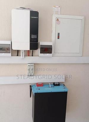 GROWATT 5KVA INVERTER SETUP With 5kwh Lithium Battery in Central ...