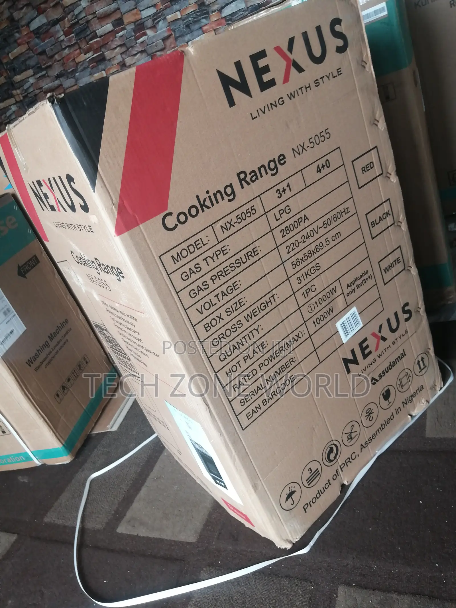 Quality Nexus Gas Cooker (Black) 4 Burners in Ojodu - Kitchen ...