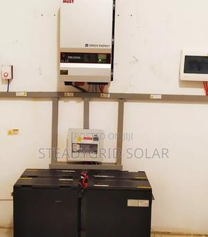 5kva MUST Hybrid Inverter Set 20kwh Lithium Ion Battery in Central ...