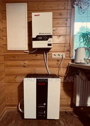 5kva/48v/5kwh Solar Powered Inverter Lithium Ion Battery in Central ...
