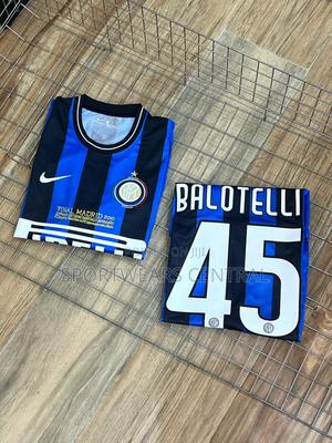 Luxury Inter Milan Balotelli 45 Forty Five Retro JERSEY for sale ...