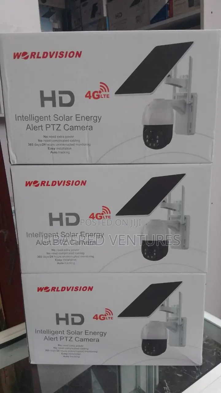 World Vision Hd Intelligent Solar Energy Alert PTZ Camera in Ikeja - Security & Surveillance ...