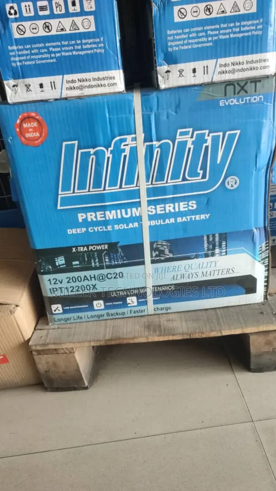 INFINITY Tubular Battery 200ah 12v in Ojo - Electrical Equipment ...