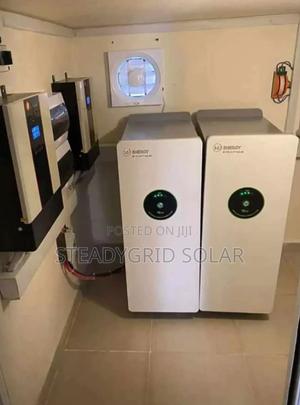 Robust 20kva/48v Inverter Setup With 35kwh Lithium Battery in Central ...