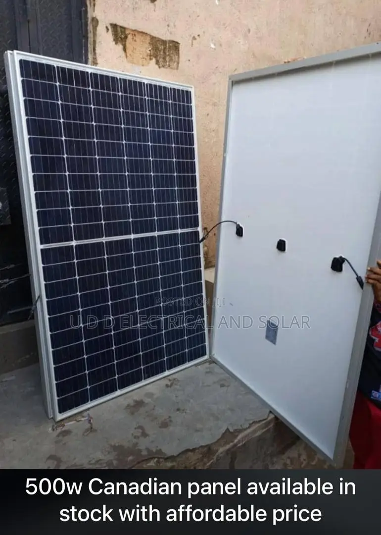 Jinko Solar 500w 120cells Byfisher Half Cut Very Strong in Ojo - Solar ...