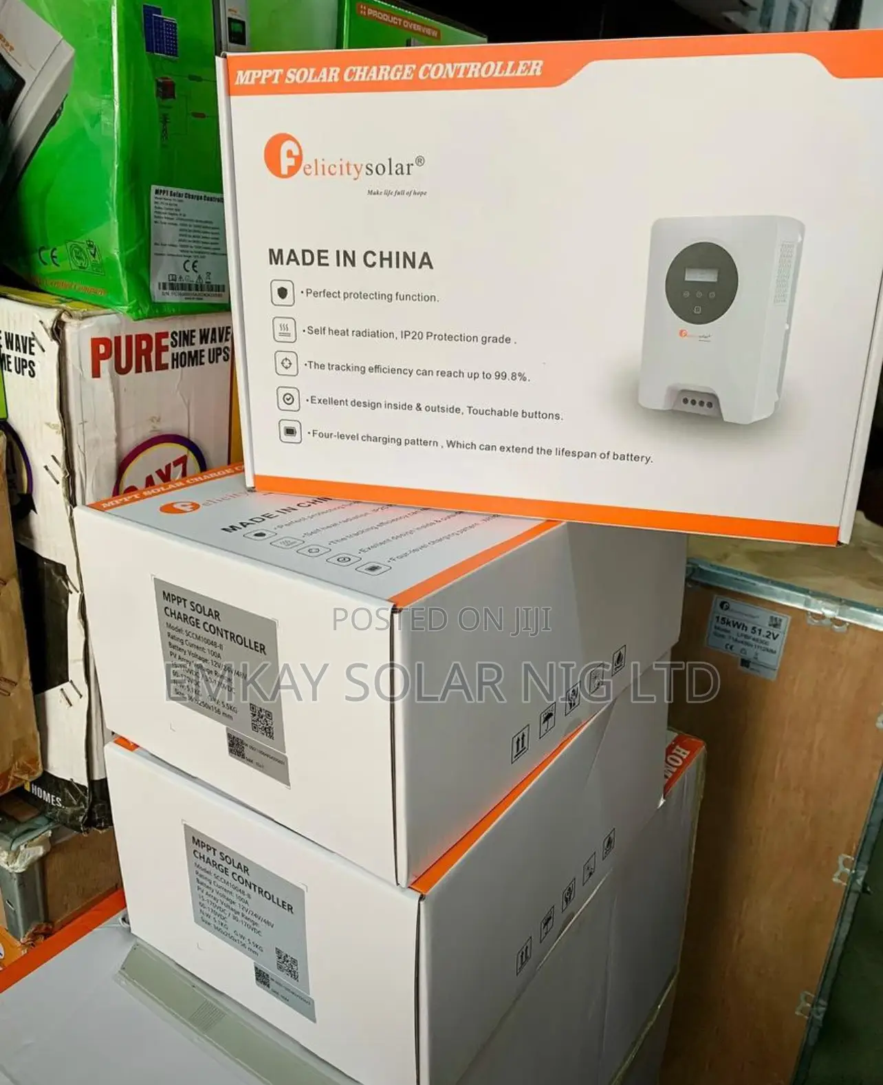 Felicity Solar Charge Controller in Ojo - Solar Energy, Emkay Solar Nig ...