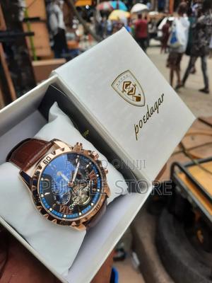 Poedagar Automatic Chronograph Leather Watch in Lagos Island (Eko ...