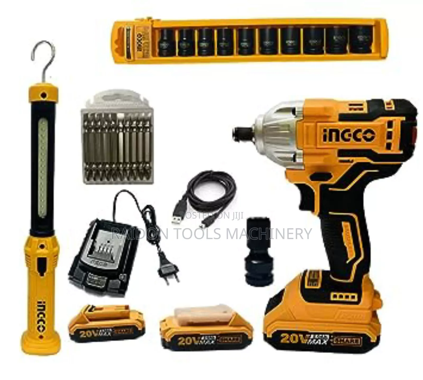 Cordless Impact Wrench 20V INGCO Lithium Battery in Lagos Island (Eko ...