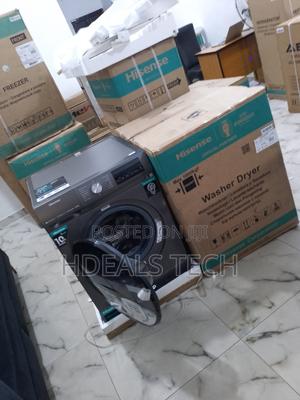The Lastest Automatic 10KG Wash and Dry Hisense Machine in Gbagada ...