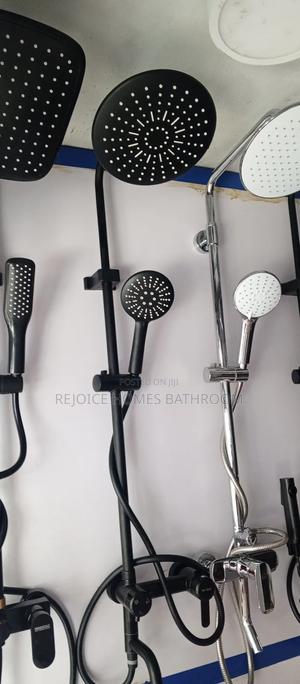 Round Black Quality Shower in Orile - Plumbing & Water Supply, Rejoice ...
