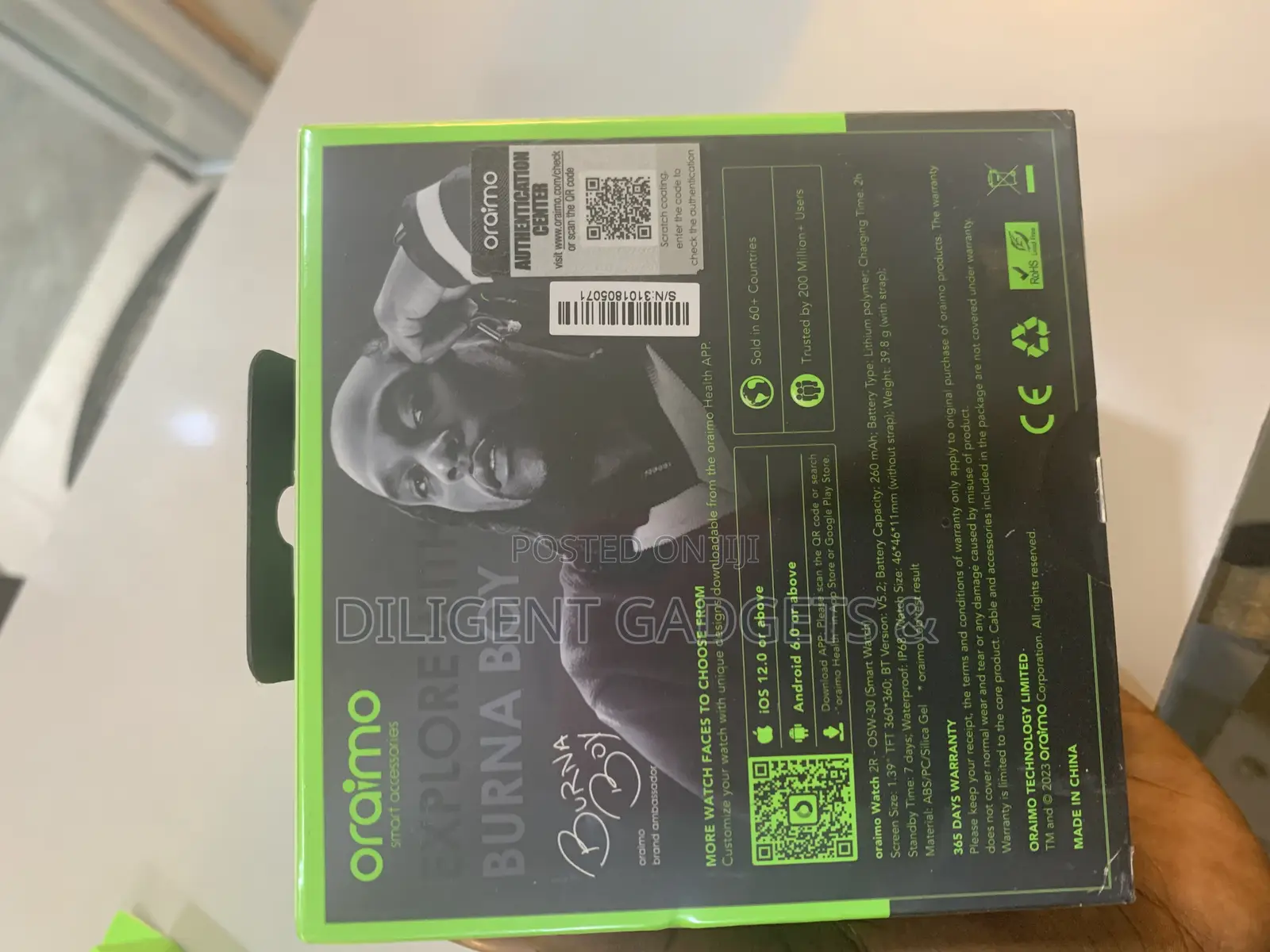 Oraimo Watch 2R in Ibadan - Watches, Diligent Gadgets | Jiji.ng