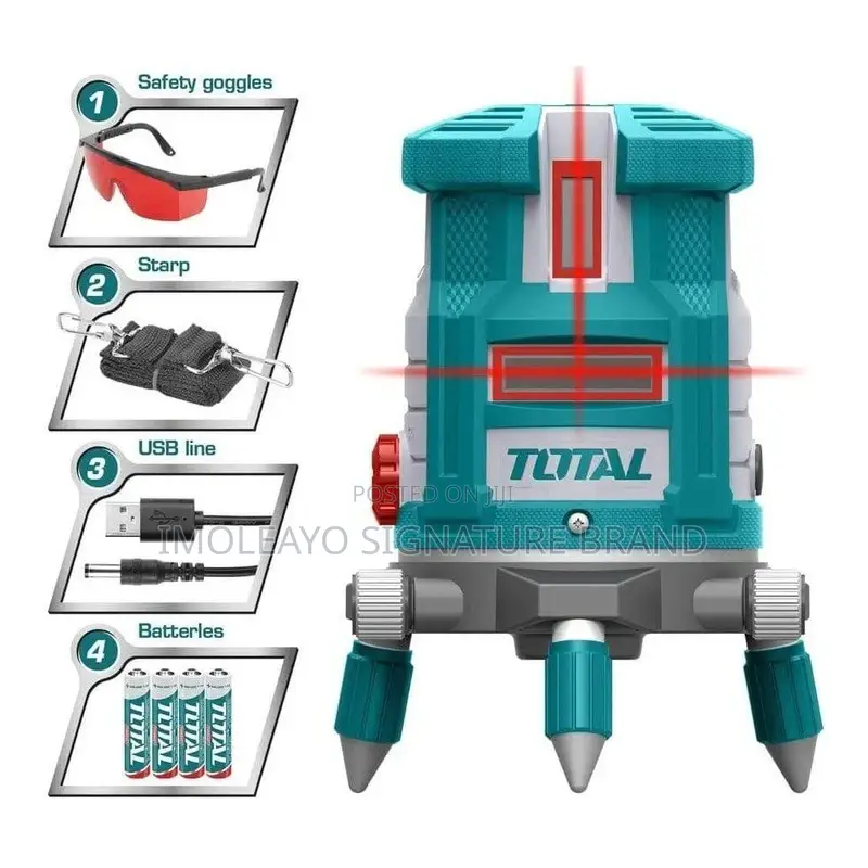 Total Self-Leveling Line Red Laser Beams 30m in Lagos Island (Eko ...