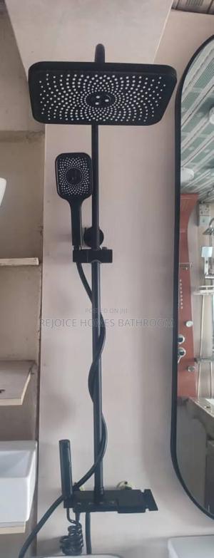 Quality Black Piano Square Shower in Orile - Plumbing & Water Supply ...