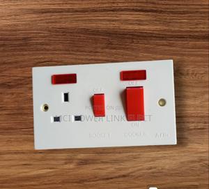 45A DP Cooker Control Unit 13A Socket With Neon in Yaba - Electrical ...