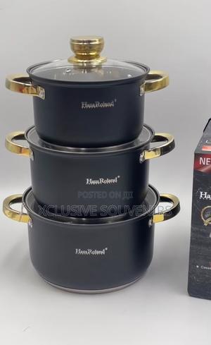 Premium Quality 6pcs Haus Roland Stainles Steel Cookware Set in Lagos ...