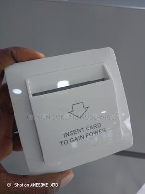 Key Card Switch Power Electricity Sensor Panel for Hotel in Port ...
