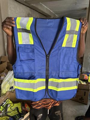 Blue Reflective Jacket With Zip And Pocket Very Durable in Lagos Island ...