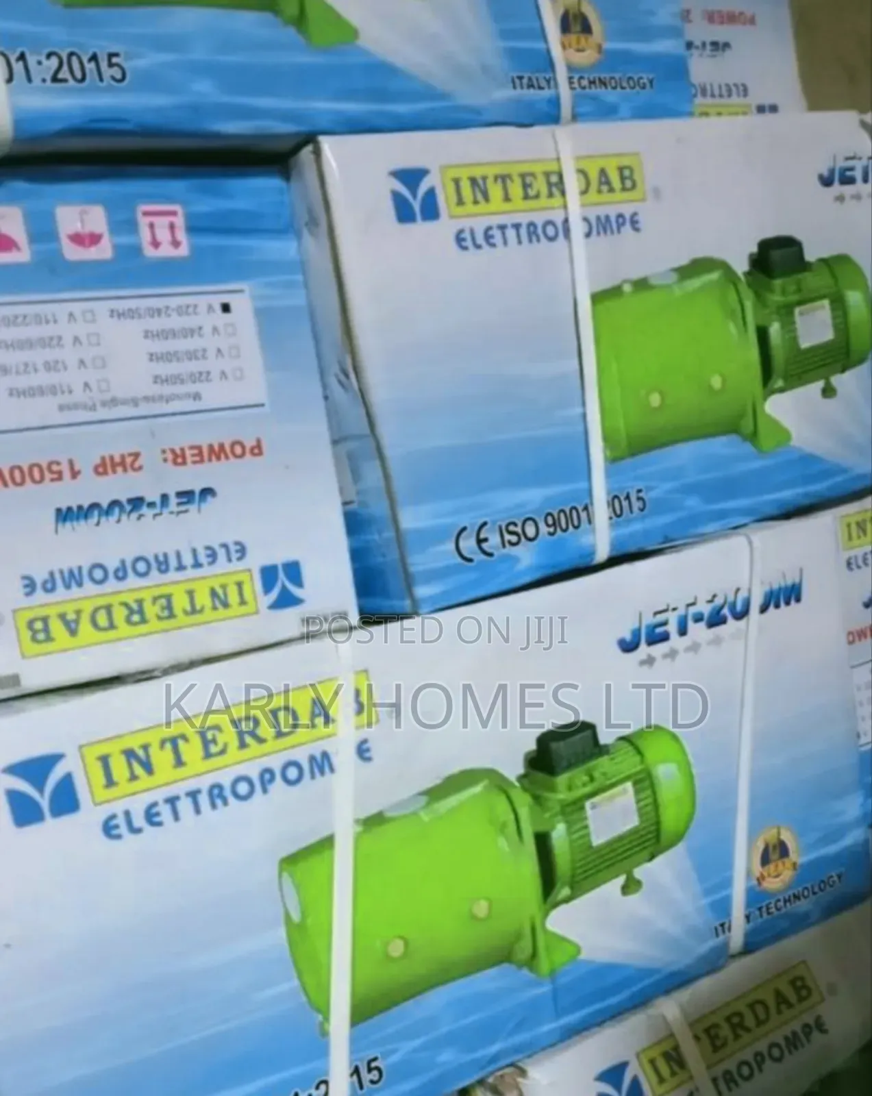 Interdab Surface Copper Pump 2 Horse Power for sale - KARLY HOMES LTD ...