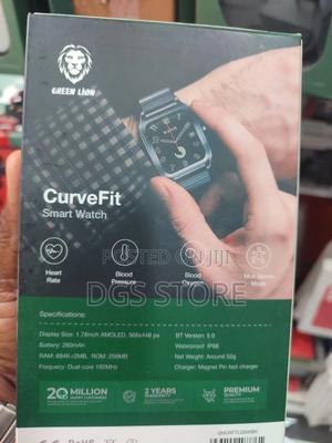 Green Lion Curve Fit Smart Watch for sale - DGS Store Price: ₦ 89,000 ...