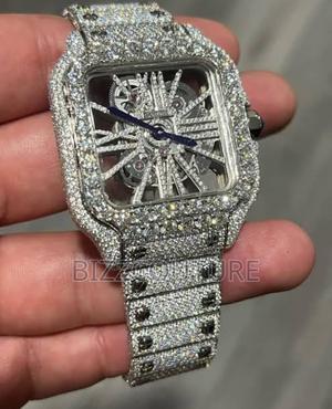 Original Cartier Mechanical Ice Stone Wathc Is Available Now in Wuse ...
