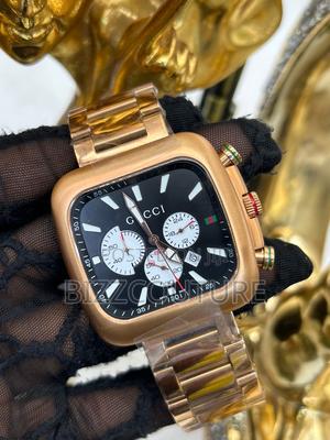 Originla Gucci Chronograph Gold Chain Watch Is Available Now in Wuse ...