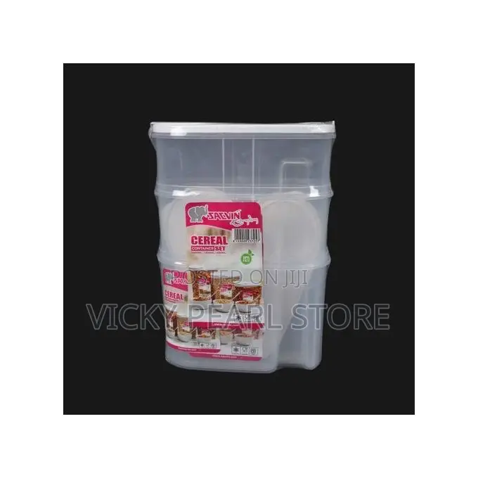 Sacvin Cereal Container Set 3 in 1 in Lagos Island (Eko) - Kitchenware ...
