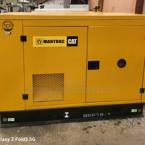 Super 16kva Cat Mantrac Soundproof Diesel Generator in Ojodu ...