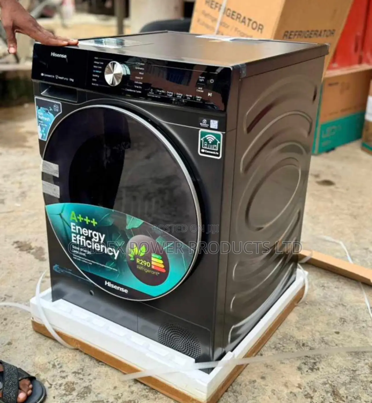 Hisense Inverter Wash/Dryer 12kg Front Load Washing Machine in Ikeja ...