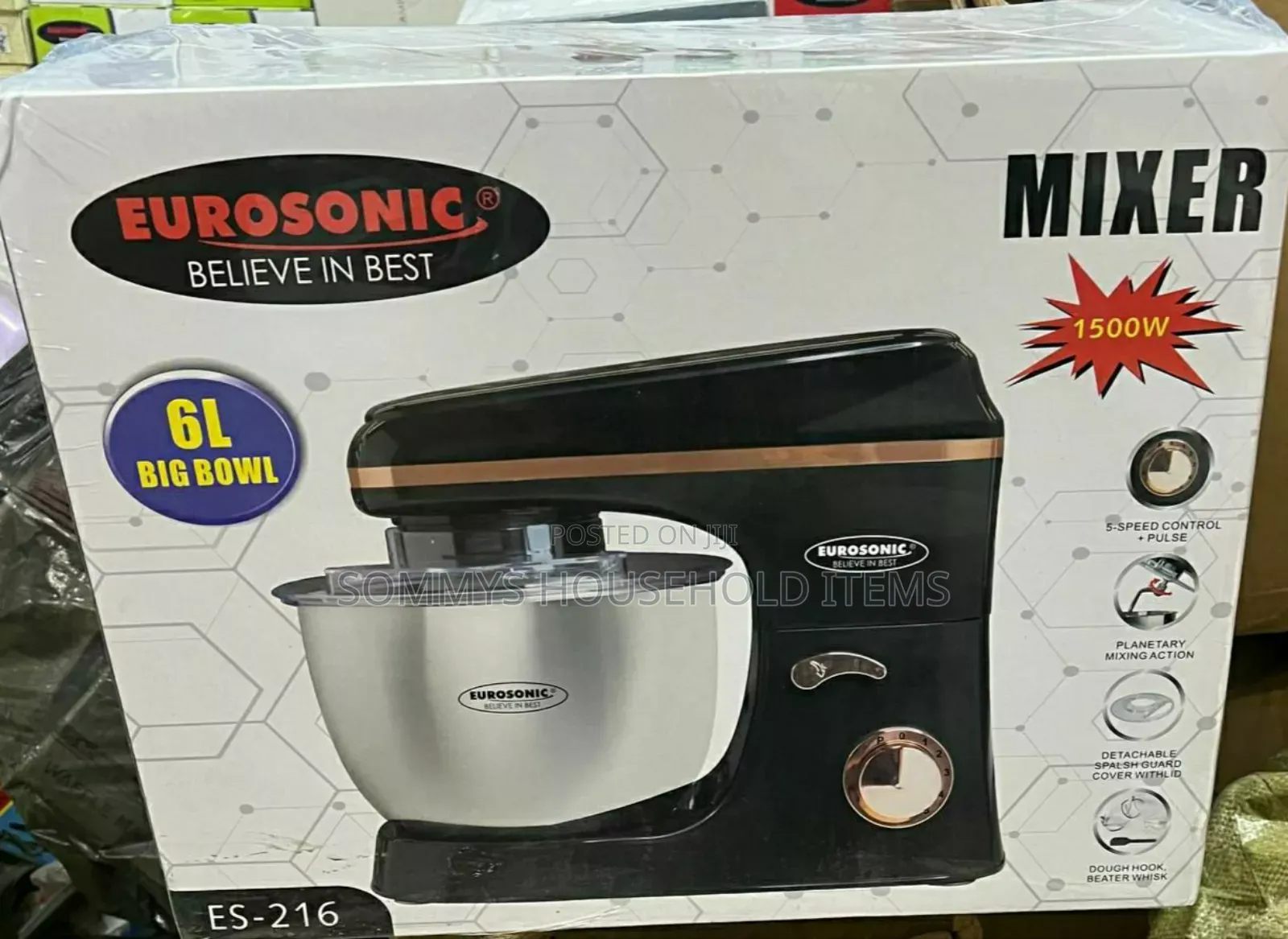 6l Eurosonic Stand Mixer With Bowl in Lagos Island (Eko) - Restaurant ...