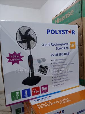 Polystar 3 in 1 Rechargeable Fan 16 Inches- Lasting in Ibeju - Home ...