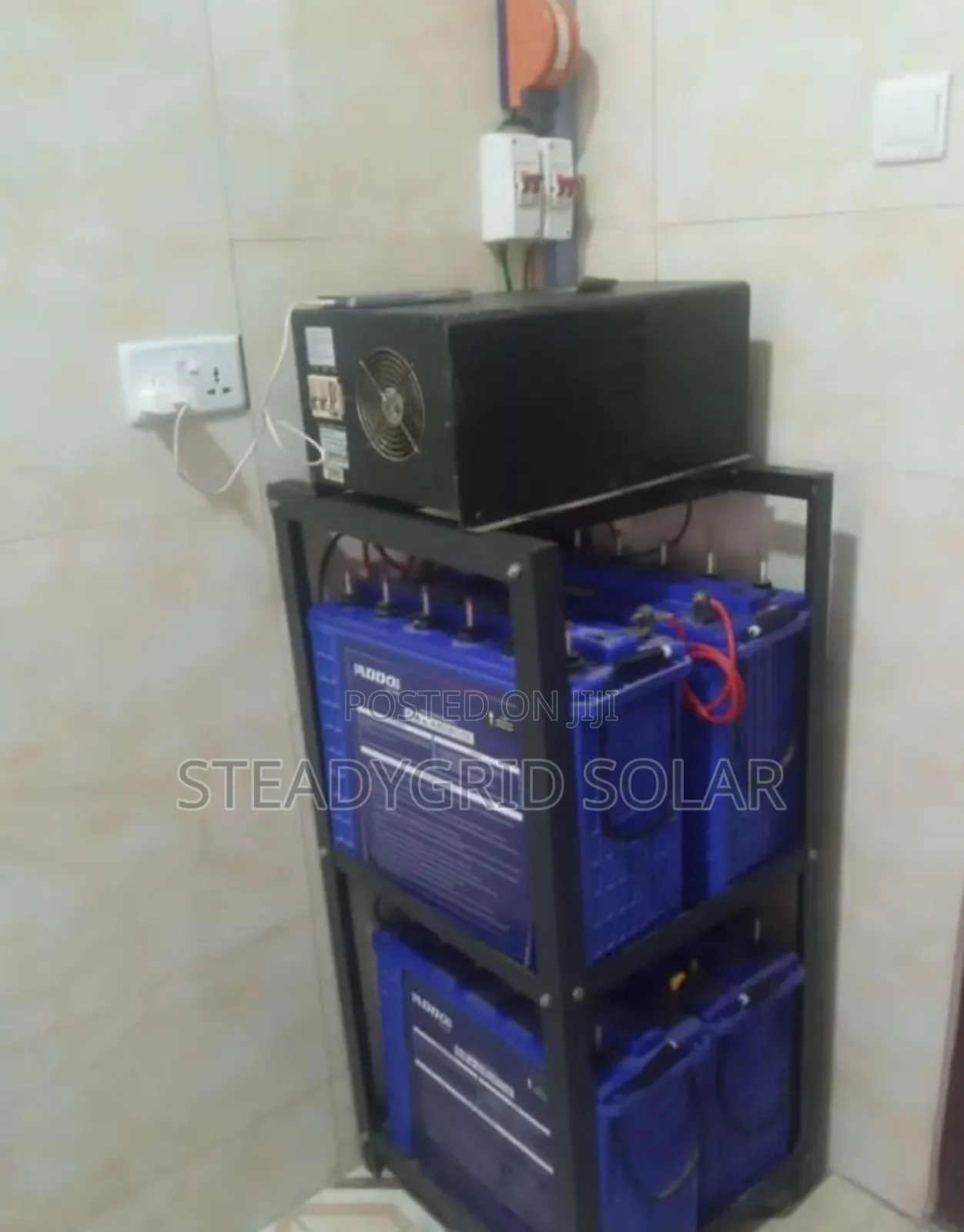 Highly Efficient 5kva Hybrid Solar Inverter Installation Set in Port ...