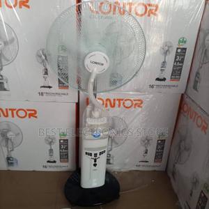 Lontor 18-Inch Rechargeable Water Mist Fan in Central Business District ...