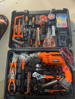 Tool Box With 13mm Electric Drill Machine Tools Kit in Lagos Island ...