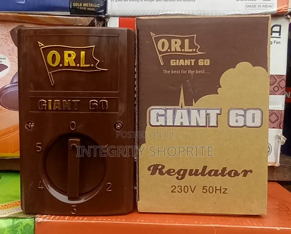 Orl Fan Regulator - Giant 60 5 Speed in Lagos Island (Eko) - Home ...