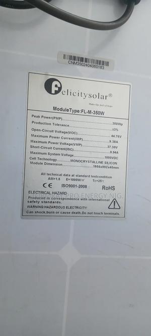 350watts Felicity Solar Panels Available in Oshodi - Electrical ...