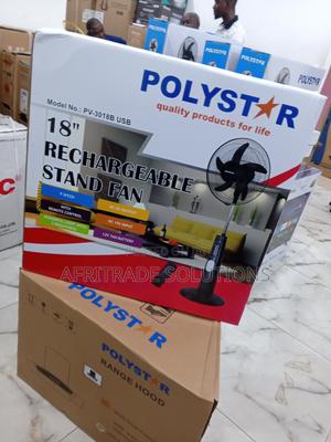 Polystar 18” Rechargeable Stand Fan- Affordable in Eko Atlantic - Home ...
