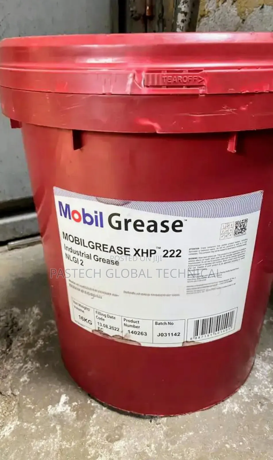 Mobil Grease XHP 222 Industrial Grease for sale - PASTECH GLOBAL ...
