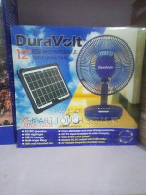 Duravolt 12" 3in1 Rechargeable Table/Wall Fan in Ibadan - Home ...