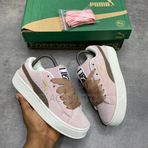 Original Puma Suede XL Women Pink Sneakers in Lagos Island (Eko ...