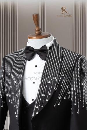 Classic Senzo Rivolli Stone Italian Suit for Men in Ikeja - Clothing, Mbabie Chidera | Jiji.ng