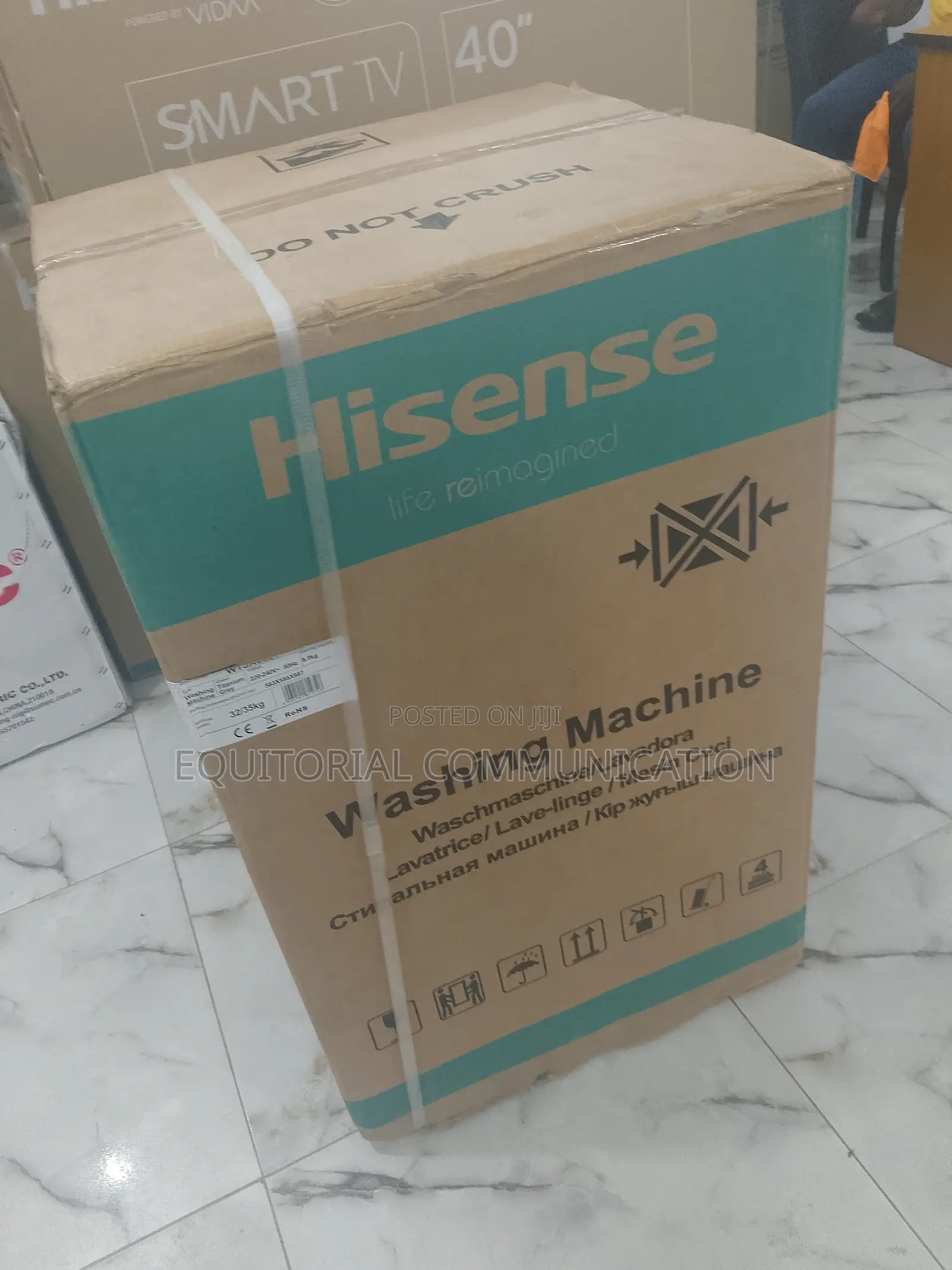 New Standard 9kg Hisense Top Load Washing Machine in Egbe/Idimu - Home ...