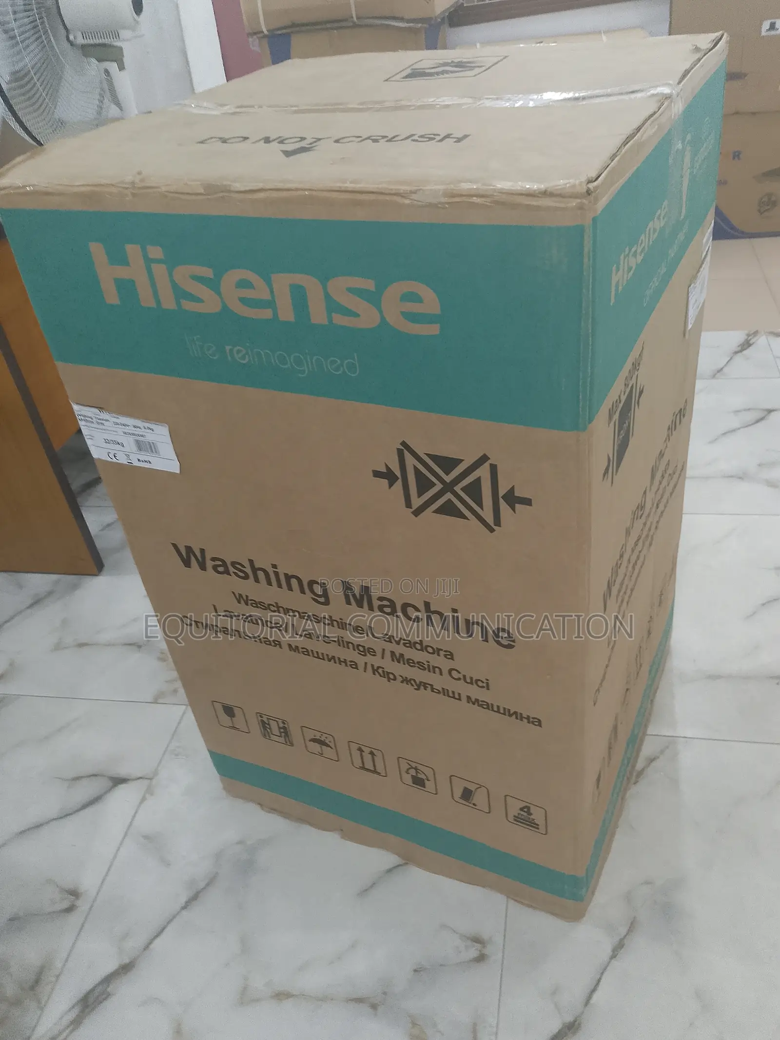 Authentic 9kg Hisense Top Load Automatic Washing Machine in Ojota ...