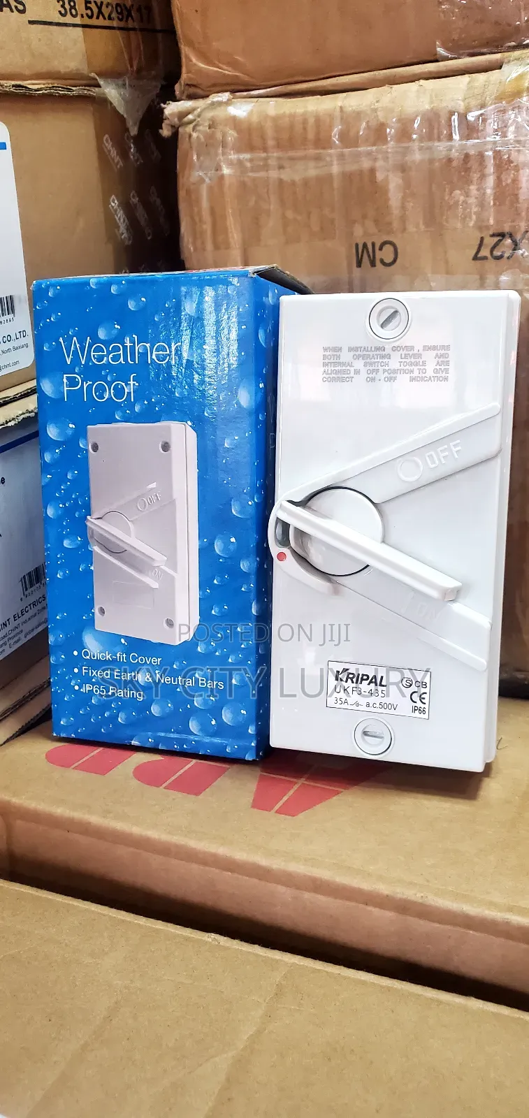 Kripal 35amp Four Pole Isolator Switch Ip66 in Lagos Island (Eko ...