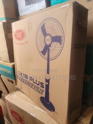 OX 18 Plus Rechargeable Fan in Lagos Island (Eko) - Home Appliances ...
