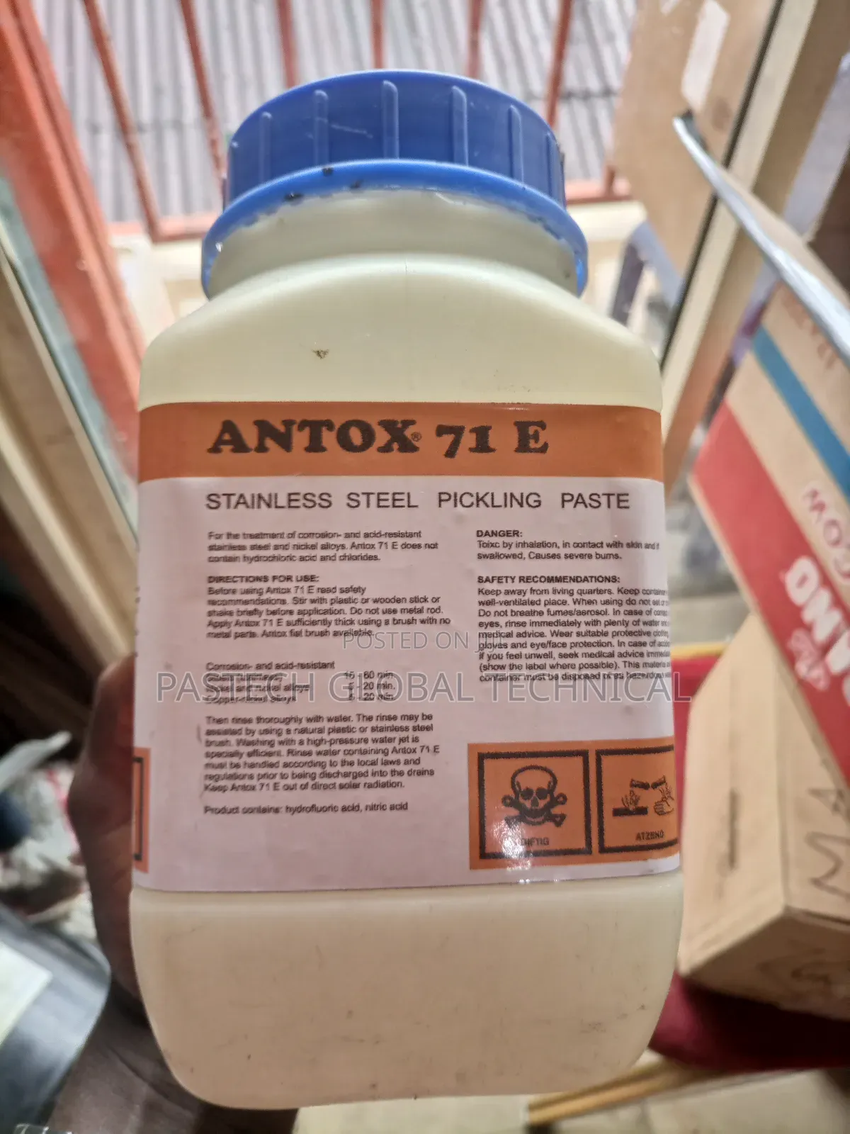 Antox 71 E Stainless Steel Pickling Paste (2kg) in Port-Harcourt ...