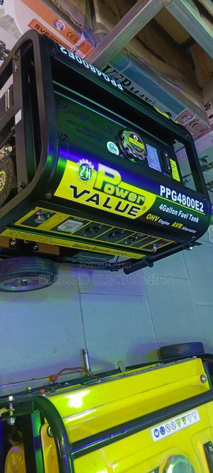 PPG4800E2 POWERVALUE Generator 100% Original in Ikeja - Electrical Equipment, Blessed ...