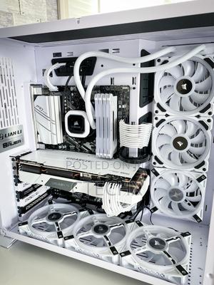 Snow White Computer Gaming Case With 6 RGB Fans in Ikeja - Computer ...