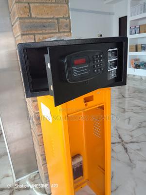 Home Office Keypad Lock Digital Steel Small Safe Box - Black in Gaduwa ...