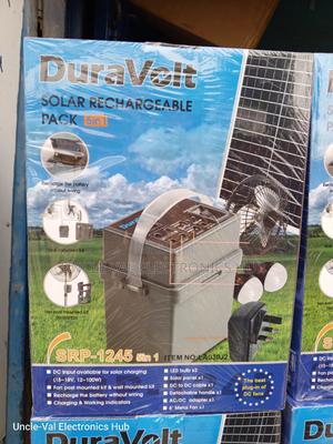 Duravolt DC 5in1 Solar Rechargeable Pack for sale - Uncle Val ...